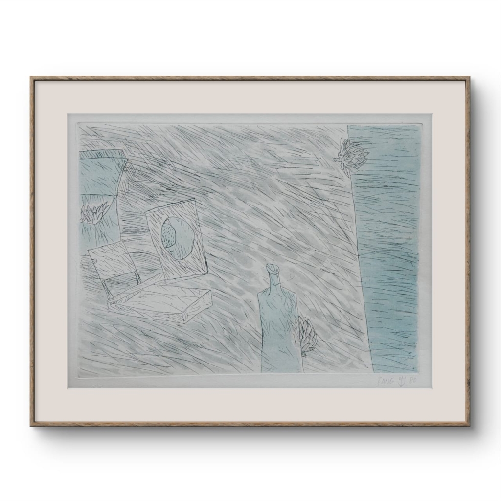 Fang - Gravura em metal 1980 – Laart